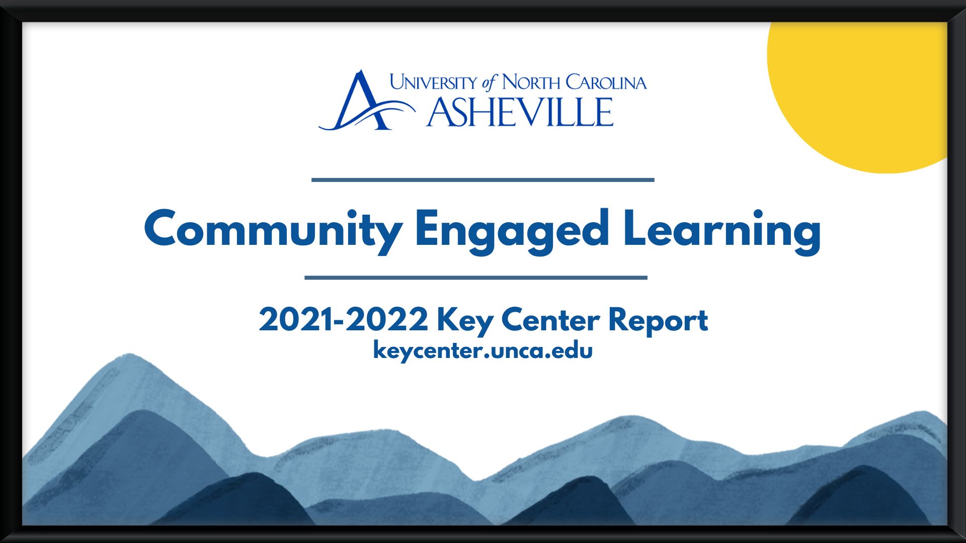Annual Report - The Key Center for Community Engaged Learning